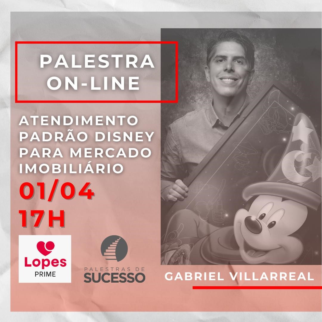 Palestra com Gabriel Villarreal - Palestras de Sucesso