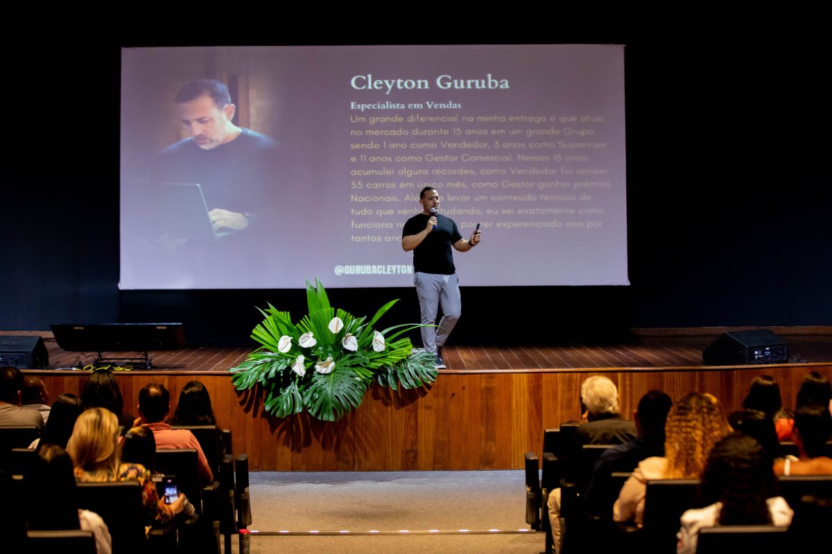 Palestra com Cleyton Guruba - Palestras de Sucesso
