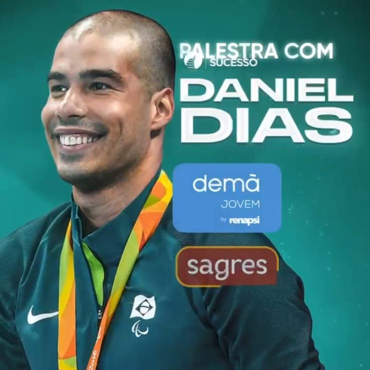 Palestra com Daniel Dias em Palmas-TO - Palestras de Sucesso